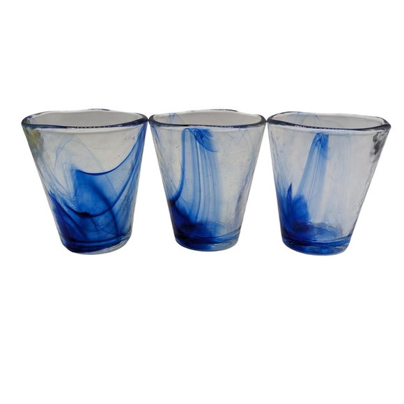 Bormioli Rocco | Dining | Set Of 3 Bormioli Rocco Murano Cobalt Blue ...